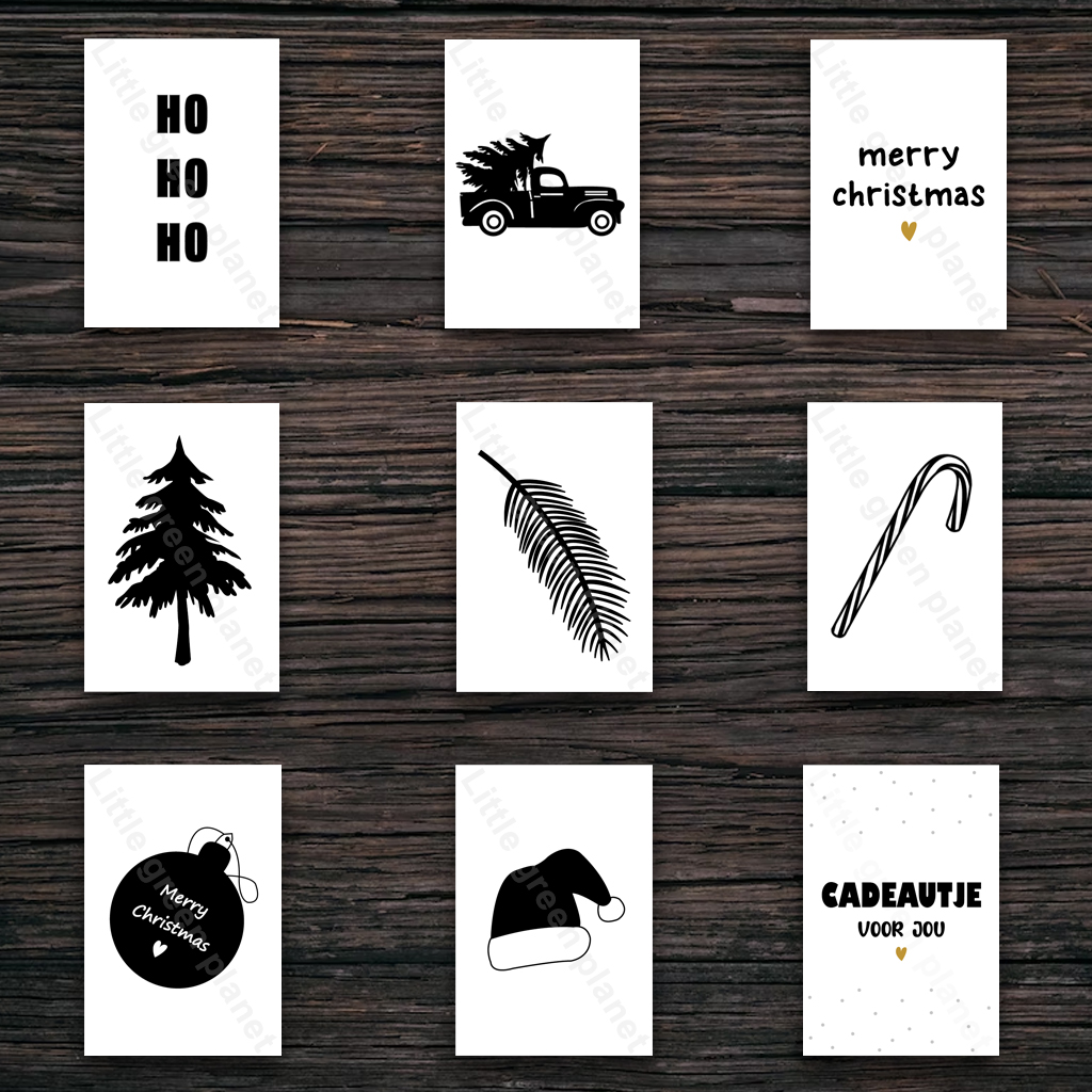 Cadeau labels Kerst - Printable - Traktatie printables en feestelijke ...